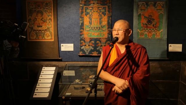 Открытие выставки «Под сиянием Хан Гаруды»