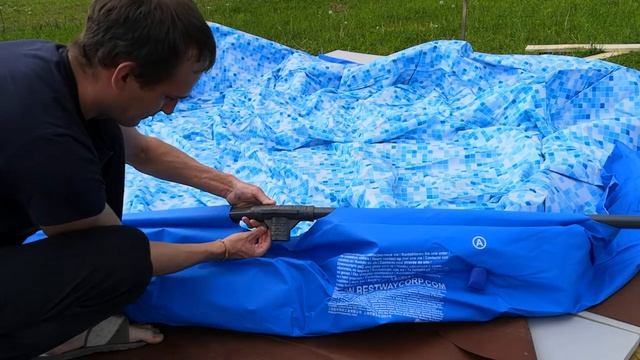 Сборка Каркасный бассейн Bestwey Pro Max