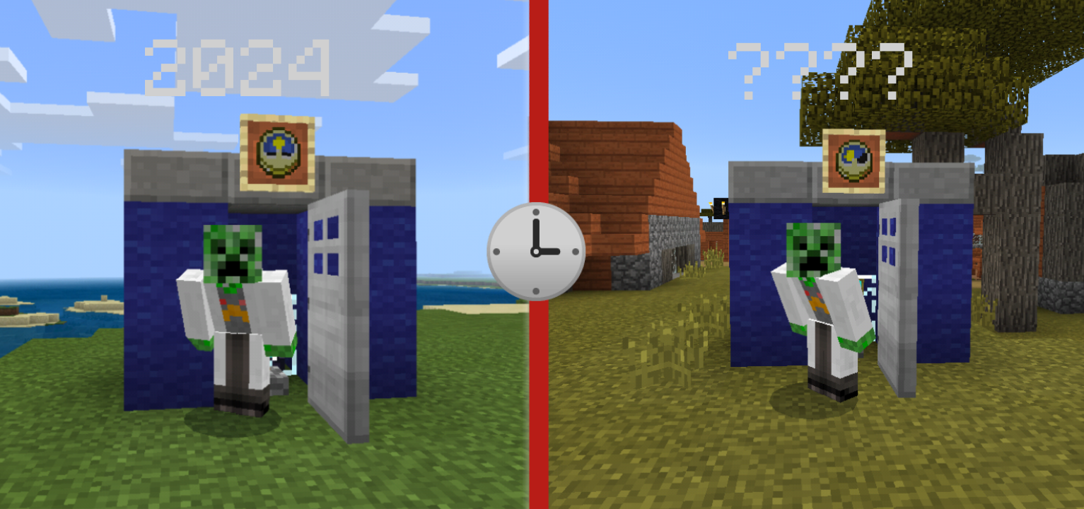 УЧЁНЫЙ КРИПЕР СОЗДАЛ РАБОЧУЮ МАШИНУ ВРЕМЕНИ В МАЙНКРАФТ | Май Нер Minecraft