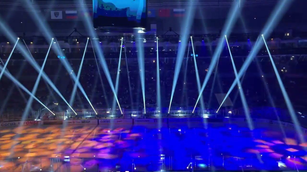 ХК Сочи. Световое лазерное шоу. Октябрь 2023.