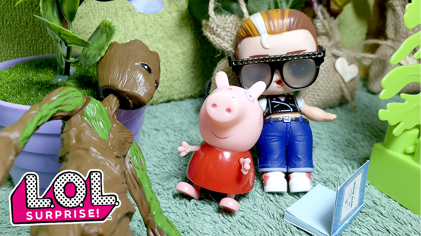 Свинка Пеппа в гостях у Кати и Макса