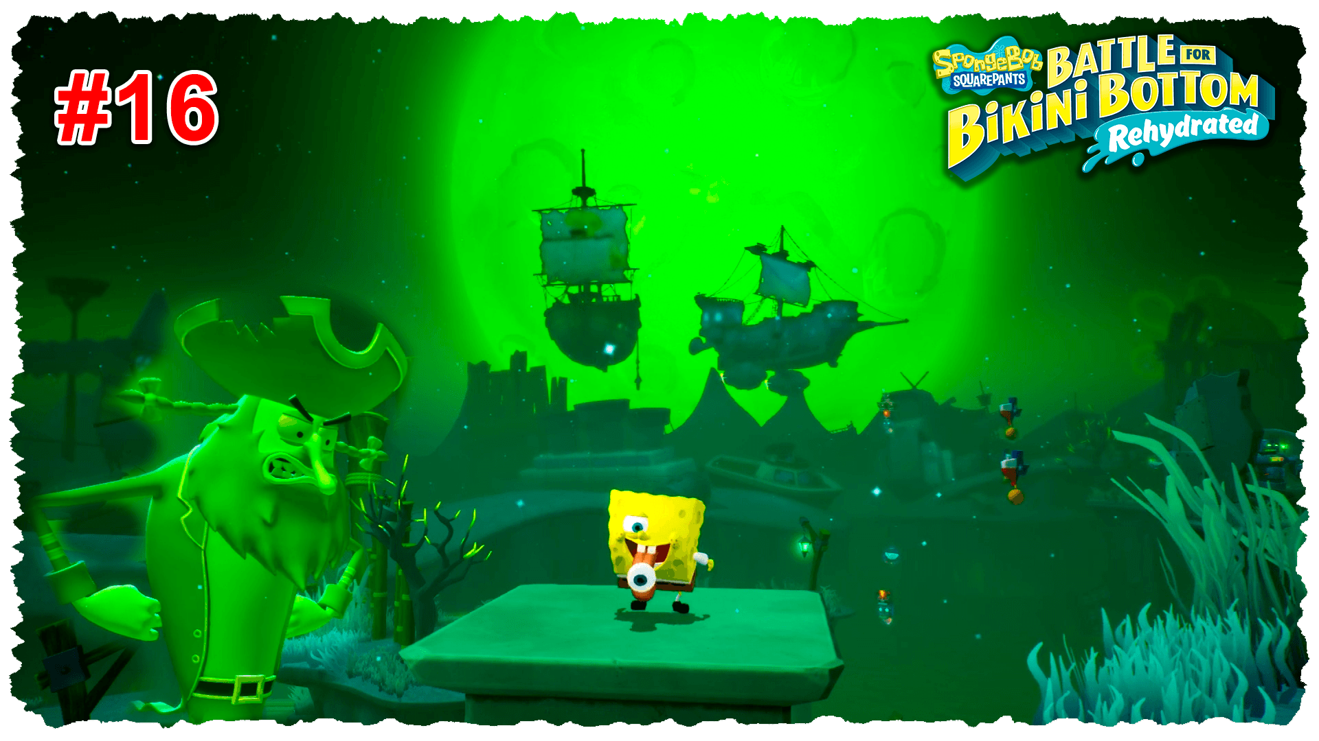 Губка Боб #16 Кладбище Летучего Голландца