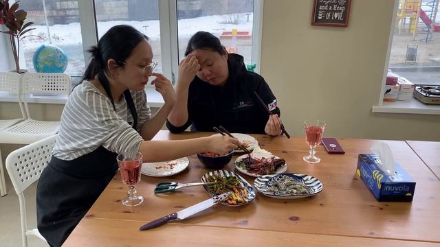 Mukbang kimchi и новый вкус от sisters Kim.mp4