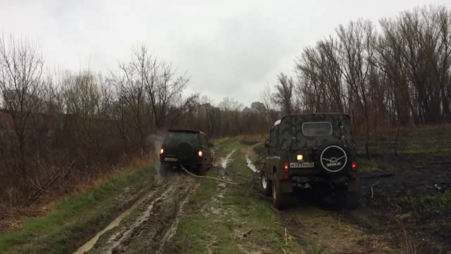 Тест резины Я-324. Первый выезд УАЗа на 35 тапках!!!