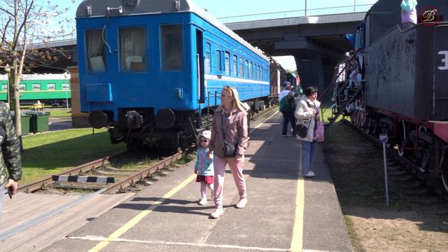 Музей железнодорожной техники в Барановичах. 9 Мая 2023 г.