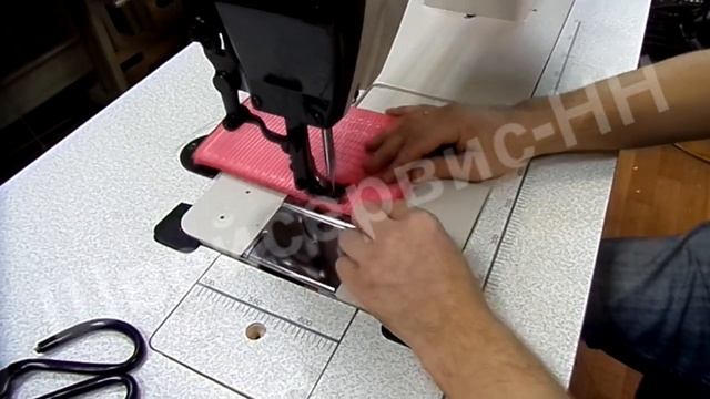 Краткий обзор Aurora A-450 (без звука), заправка шпульки