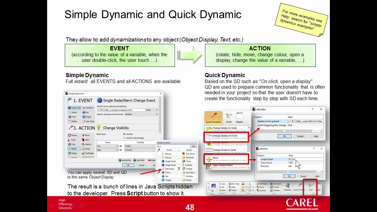 Carel. C.WEB. 10-Creating a new OD (Object Display).