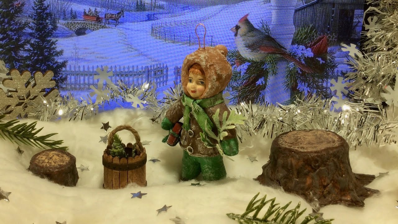 ВАТНАЯ КУКЛА. ОДЕЖДА. ВАНЯТКА. ВЕСЬ ПРОЦЕСС. Cotton Christmas Tree toy. Дачный креатив.