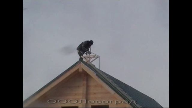 Кровельные работы зимой. Лучшее применение памперсов