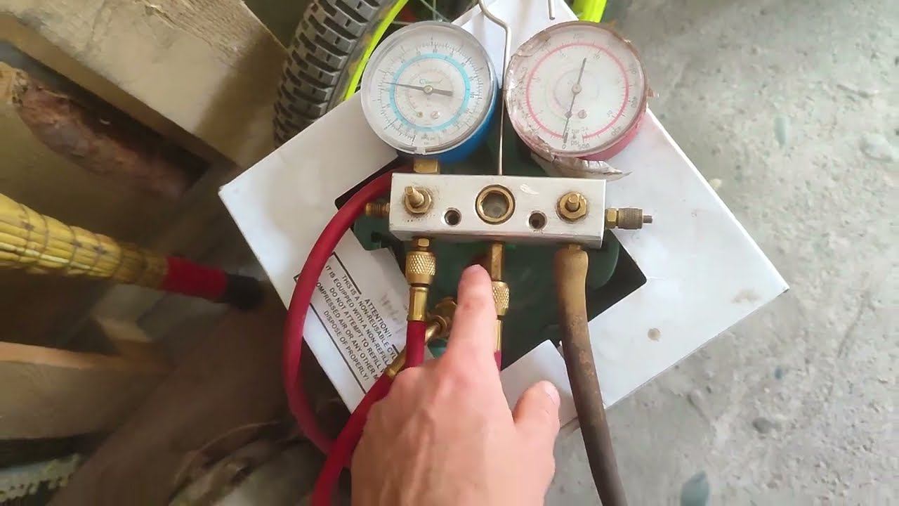 Заправка кондиционера авто в домашних условиях
