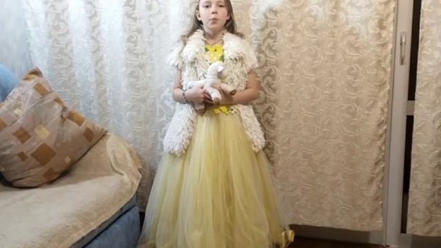 Белоглазова София, 9 лет. Афанасий Фет "Ночь тиха"