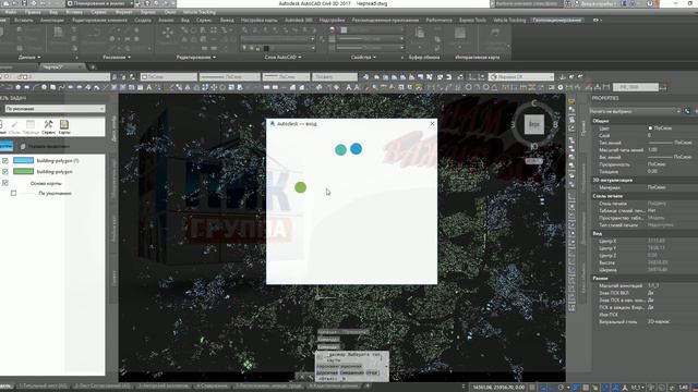 1.1.7 отрисовка застройки из OpenStreet Map