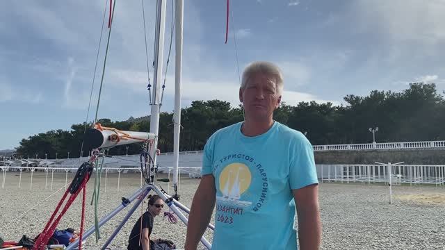 Установка приспособы для поднятия/спуска мачты, часть 3