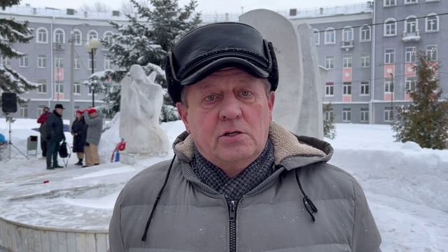 Представители городских ветеранских организаций поздравляют с Днем защитника Отечества