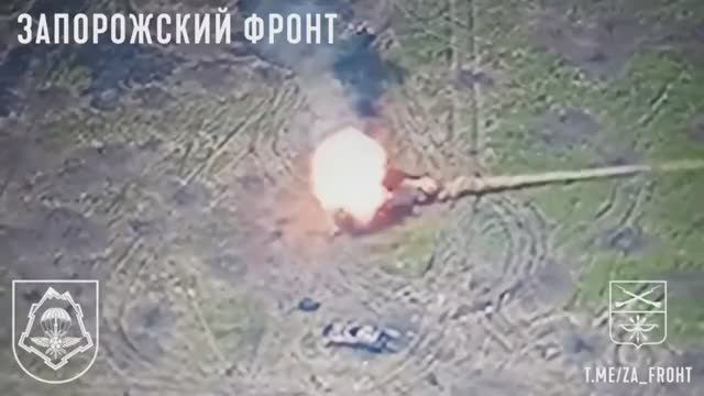 Разгром колонны ВСУ на Запорожском направлении