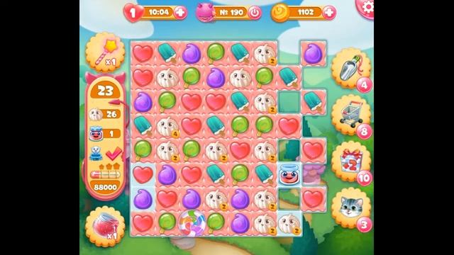 Малиновый джем как пройти сложный 190 уровень