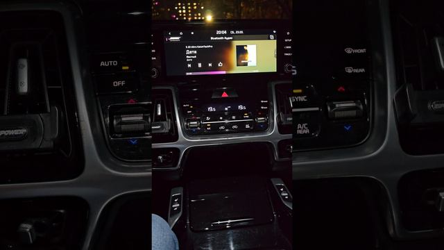 Активация умной функции на Kia Sorento MQ4, при автозапуске включаем климат салона, руля, сидений!