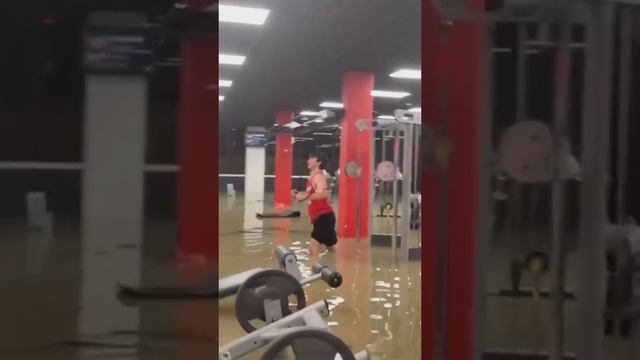 Когда первый раз пришёл в качалку