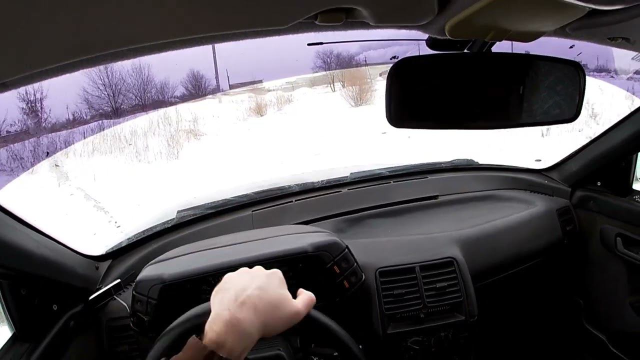 2004 Lada 21108 Premier 1.8MT - POV TEST DRIVE - The Russia, Cold weather -20° THE WINTER SEASON.