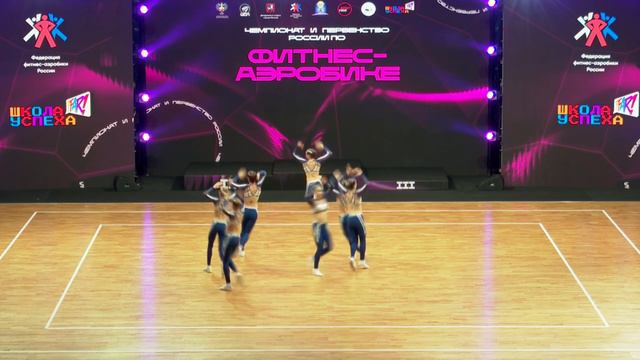 Группа Торнадо г. Челябинск. Аэробика 14-16 лет. Отборочный. Из трансляции. 07.04.24