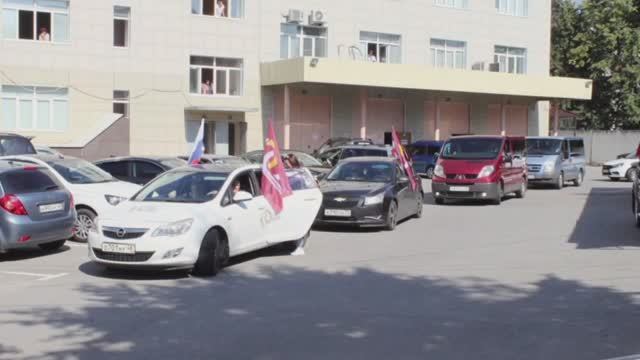 Автопробег к 100-летию службы