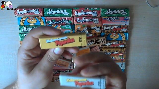 Bubble TV Выпуск №7 - Жевательная резинка в СССР  (какие жвачки выпускались и продавали) - часть 2