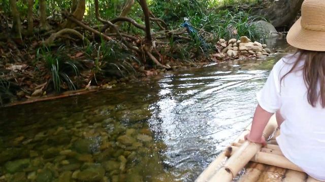 река в  тайланде  о.Пхукет на плоту экскурсия