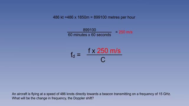 ATPL Training   Radio Navigation #06 Propagation Theory   Doppler