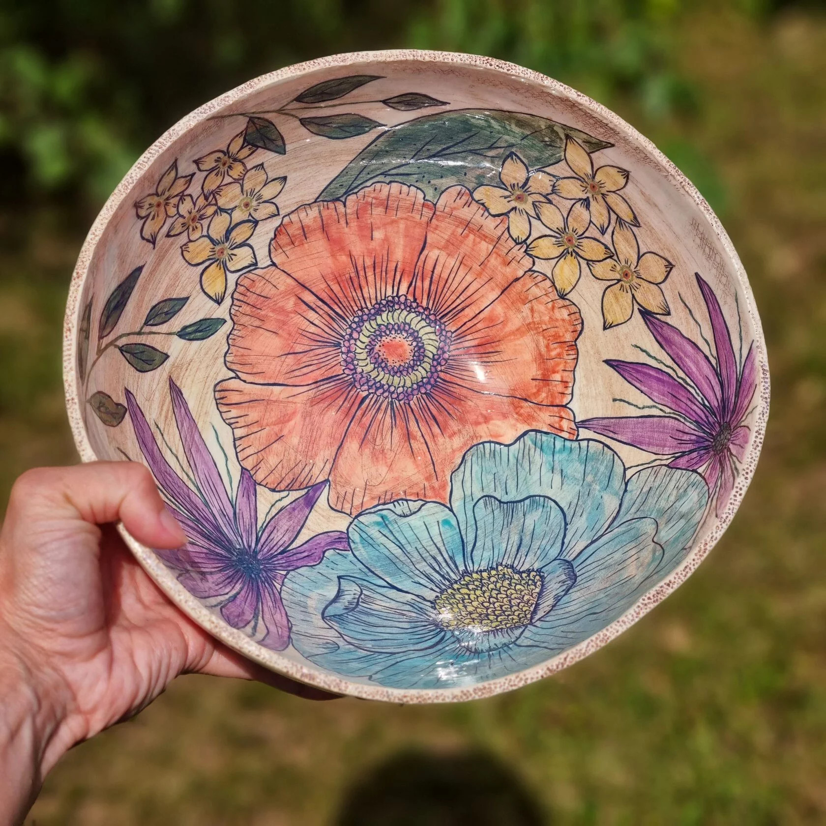 Салатник "Цветы"