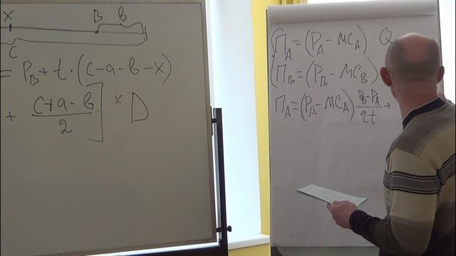 ПЭ-3-1. Модель Хотеллинга