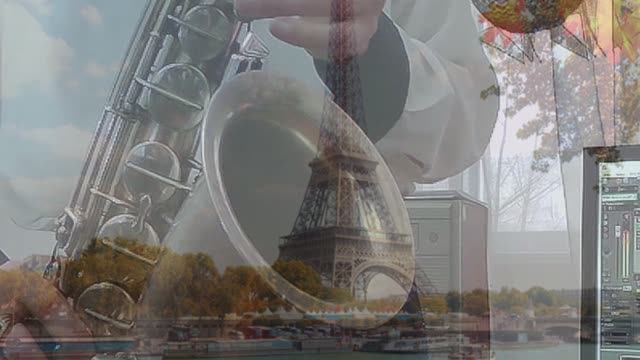 I Love Paris. Саксофон. Музыка для души.