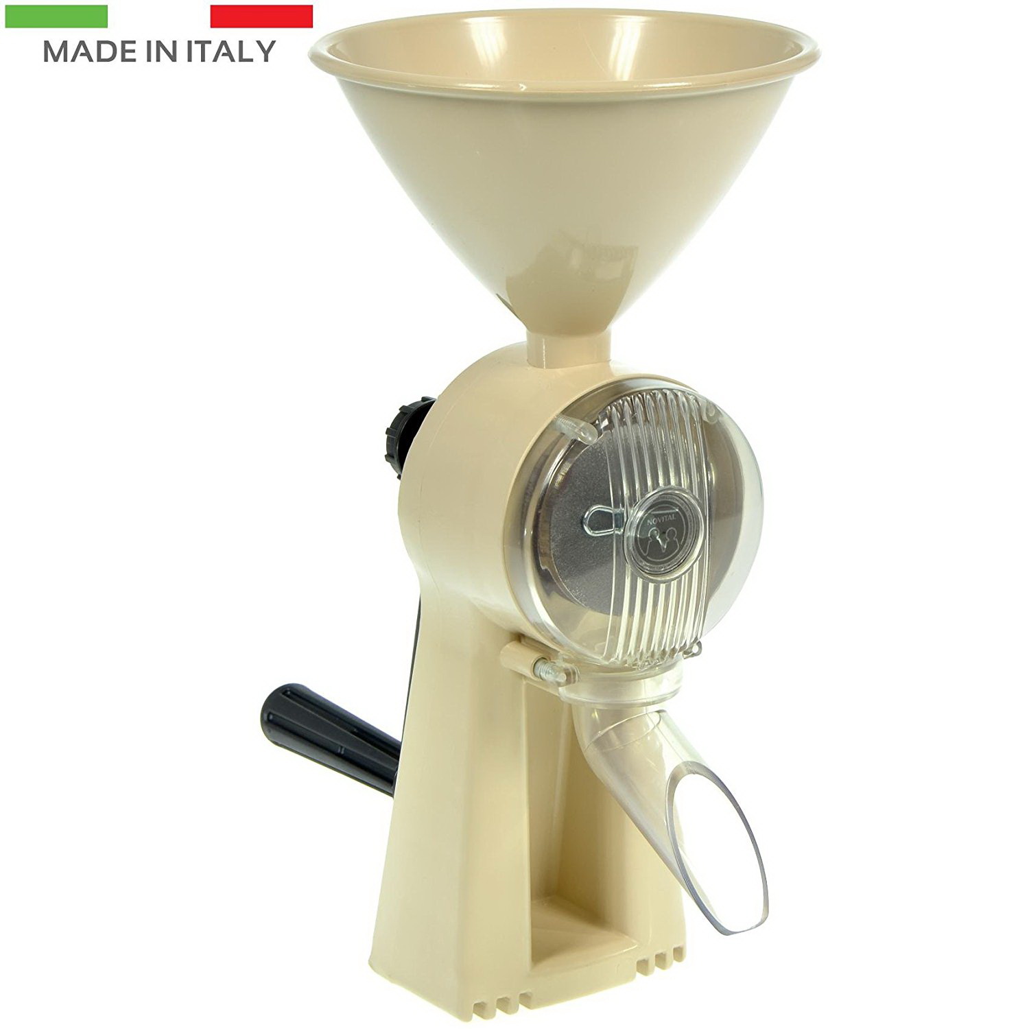 Novital Grillo ручная домашняя жерновая мукомолка - мельница для производства муки из зерна купить