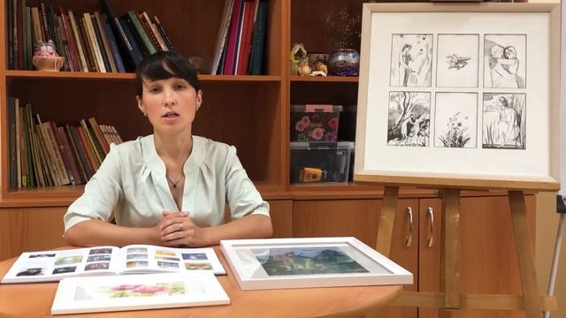 Азбука искусства. Художник-иллюстратор Мария Юрьевна Клюкина