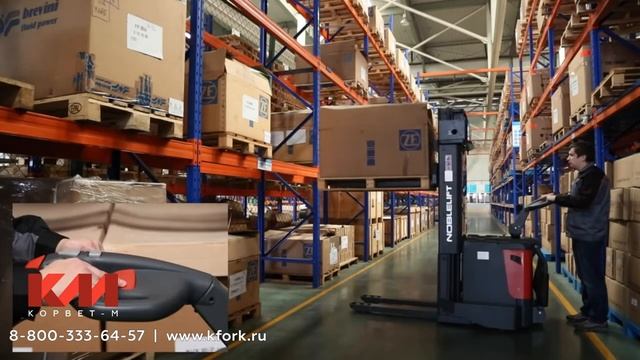 Noblelift PS 15 / PS 15SL - cамоходные штабелеры грузоподъемность 1500 кг для интенсивных работ.