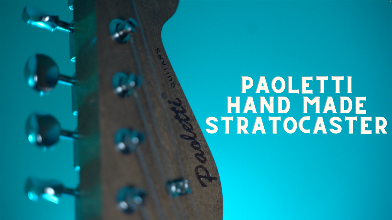 Итальянский стратокастер Паолетти | Paoletti handmade stratocaster