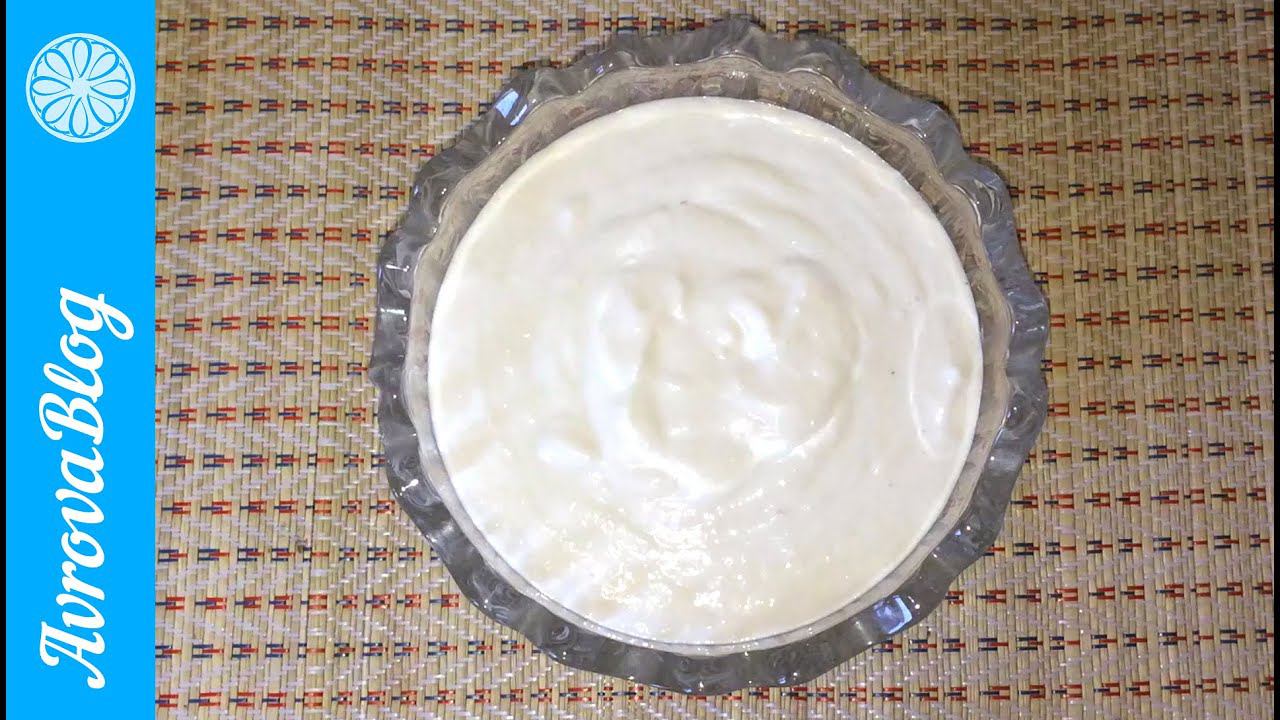 Соус из взбитой белой фасоли