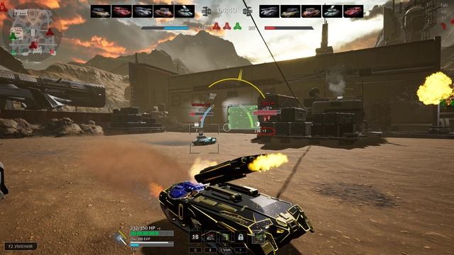 ExoTanks. Танк ШТОРМ. Дикие ракеты