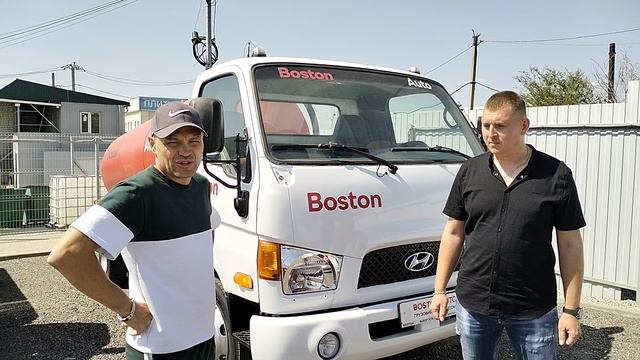 Видеоотзыв о покупке  Hyunday HD. Продажа автомобилей в Автосалоне Boston Auto г Волгоград