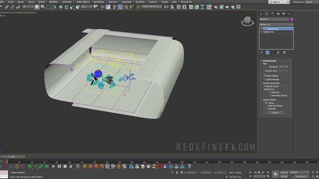 CH04E04 Limes Splash with Brush emit mode