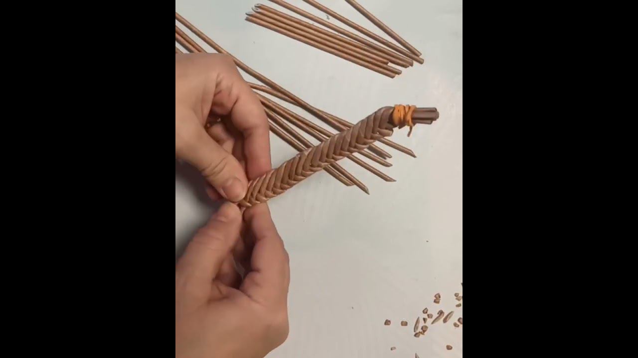 МК плетеное Сердечко ещё один вариант