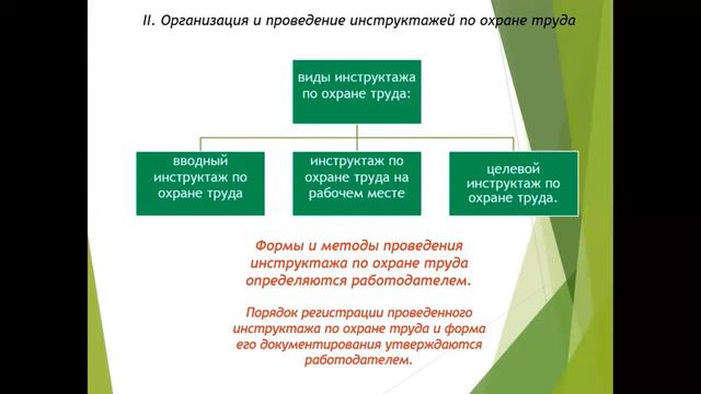 Обучение по ОТ раздел 2 и организация инструктажей