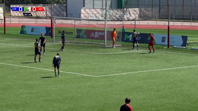 МФЛ. 12-й тур. Строгино - Акрон. Обзор матча