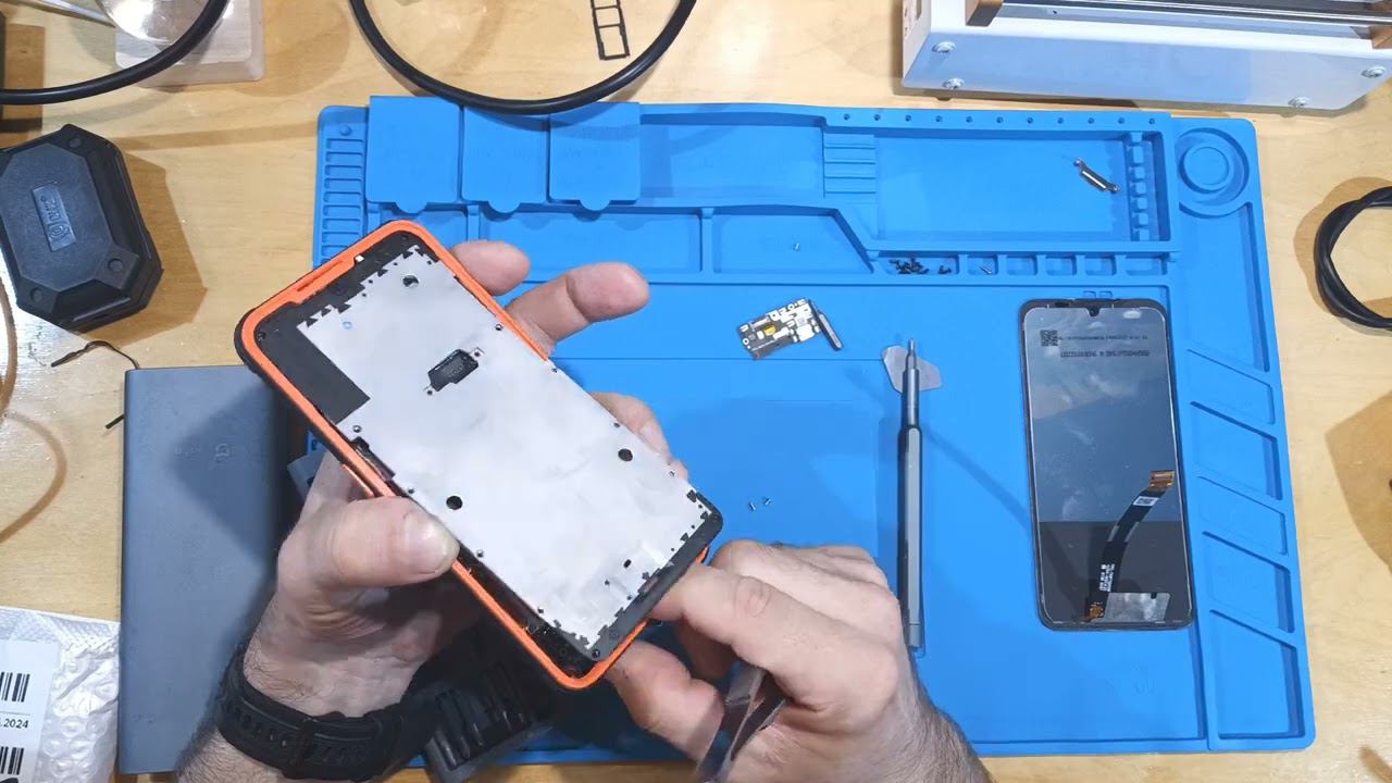 Замена порта зарядки (вместе с платой) на Blackview BV5200