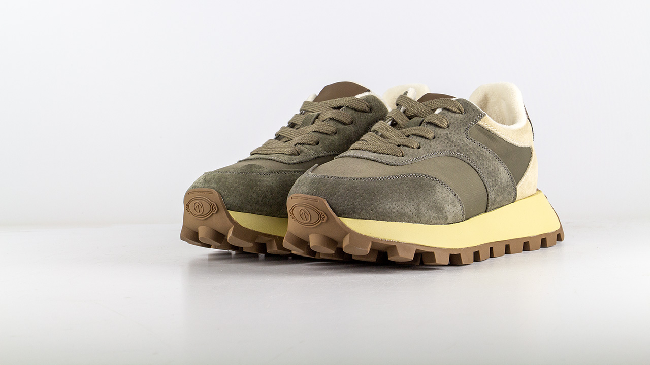 Кроссовки Sp.lion женские хаки 1008-4