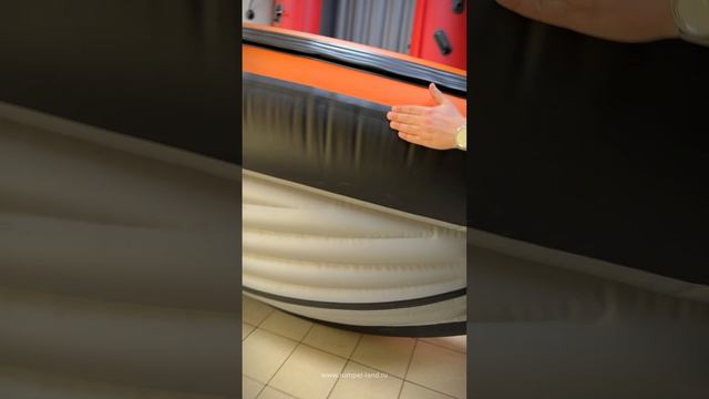 Оранжевая лодка KITT BOATS 370 НДНД