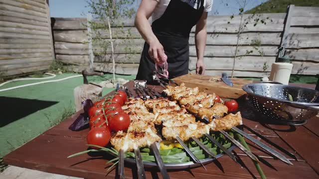 Шашлык с сыром! Или как удивить гостей! (2)