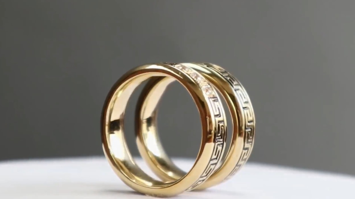 превращаем гайку в два кольца