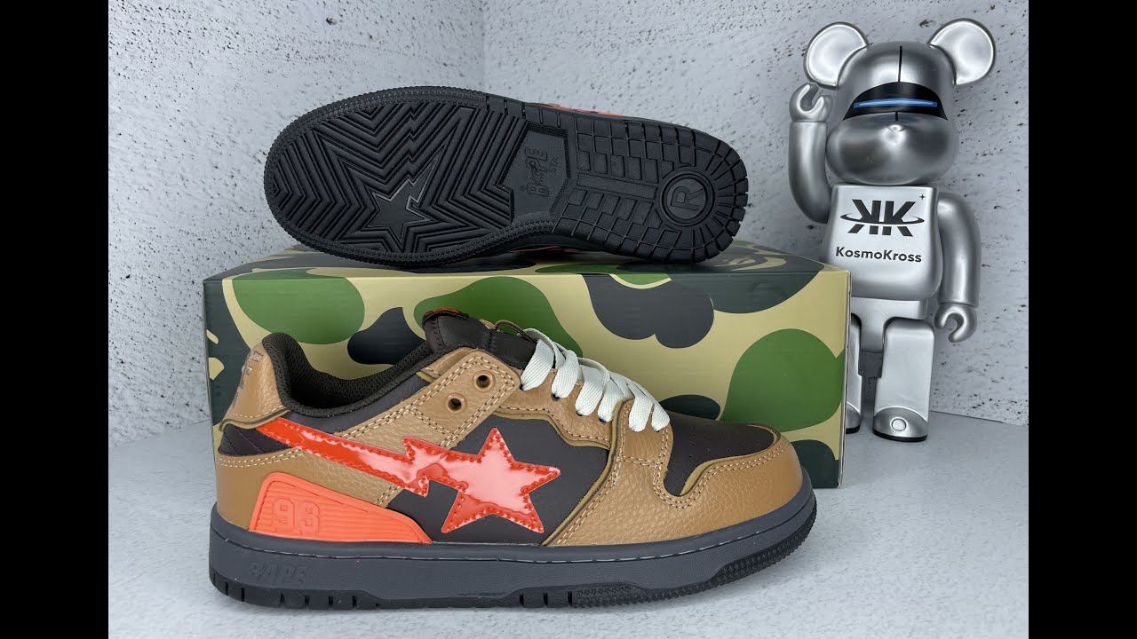 Кроссовки Bape Sk8 Sta