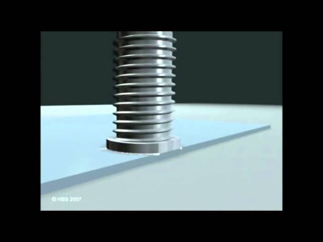 Приварка крепежа CD с оплавлением кончика