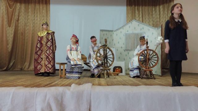 "Сказка о царе Салтане..."  МБУ "Школа № 1 им. Виктора Носова. Конкурс театральных миниатюр